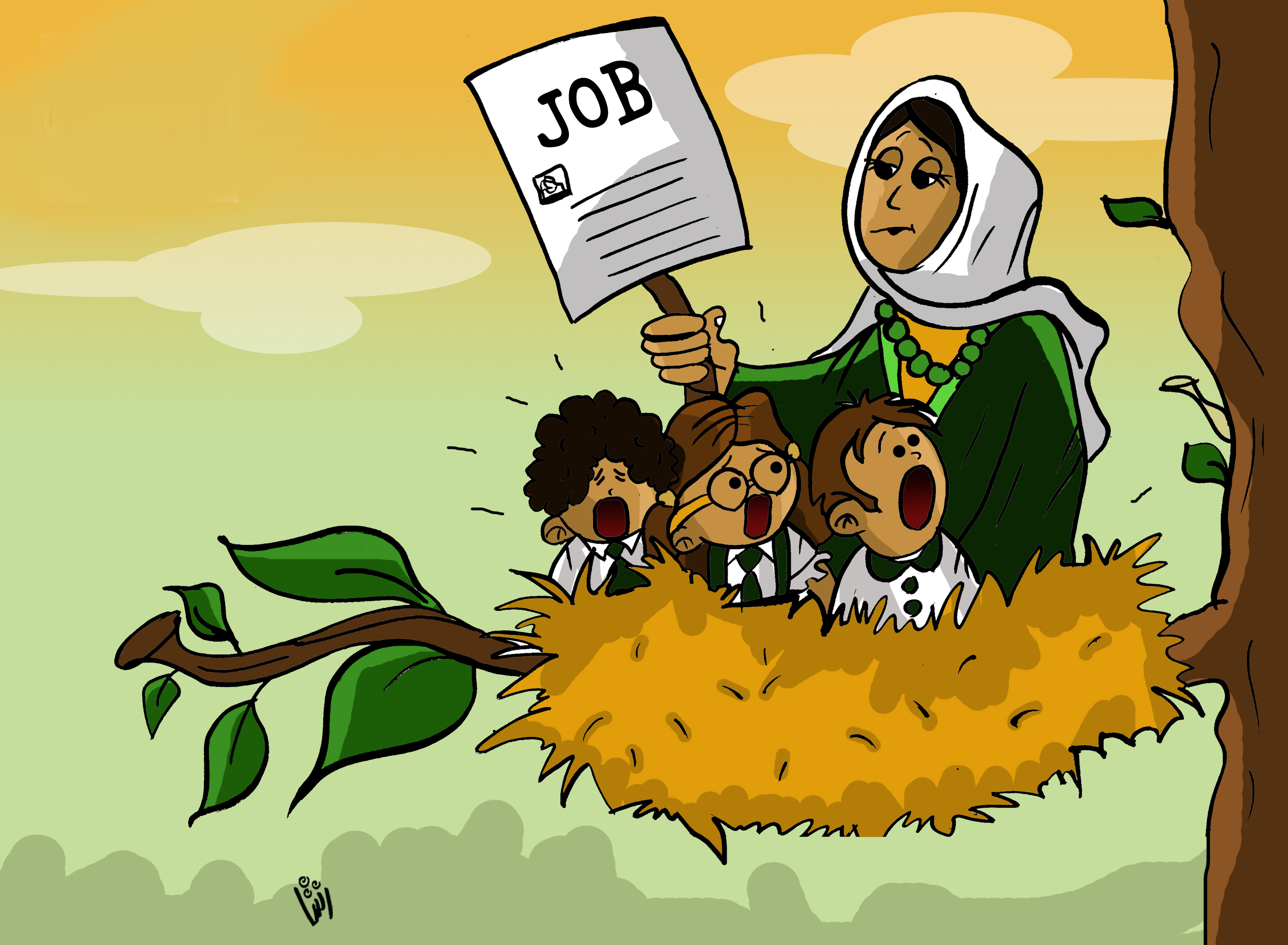 Cartoonist Rasha Mahdy Draws to Empower Women – Women of Egypt Network