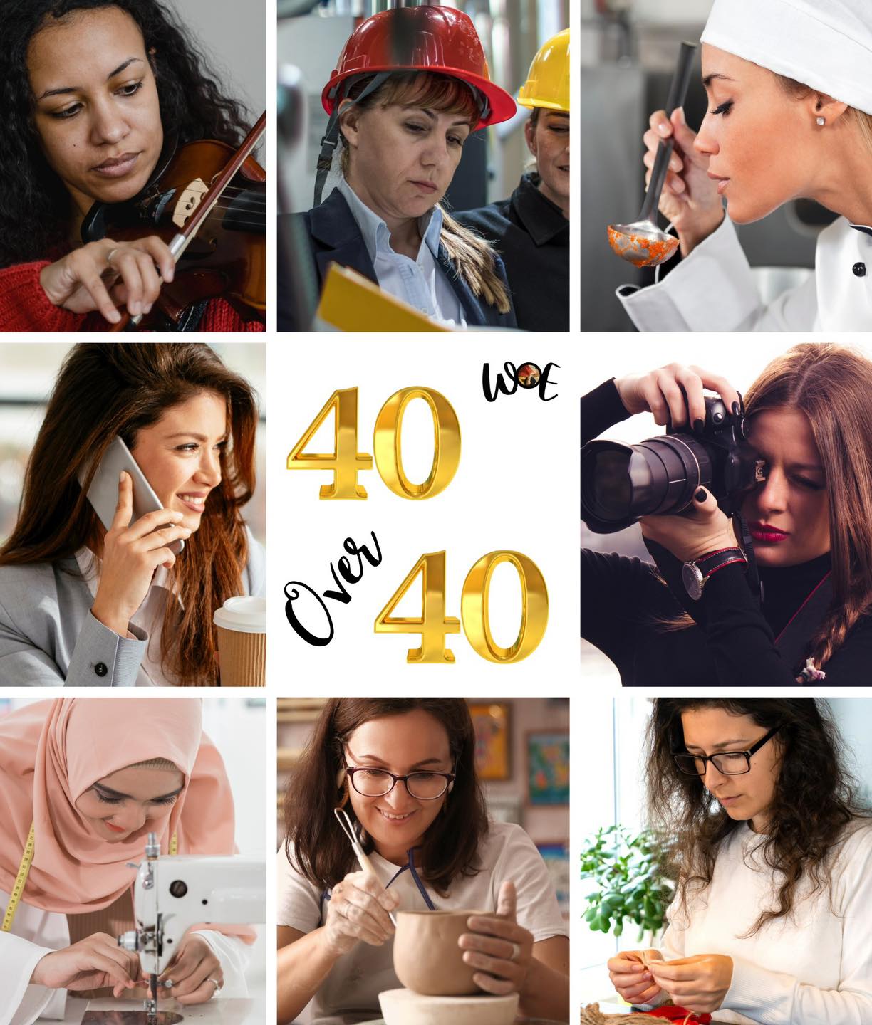 40 OVER 40 CAMPAIGN IS BACK | Celebrating 40 Women Over 40 – Women of ...