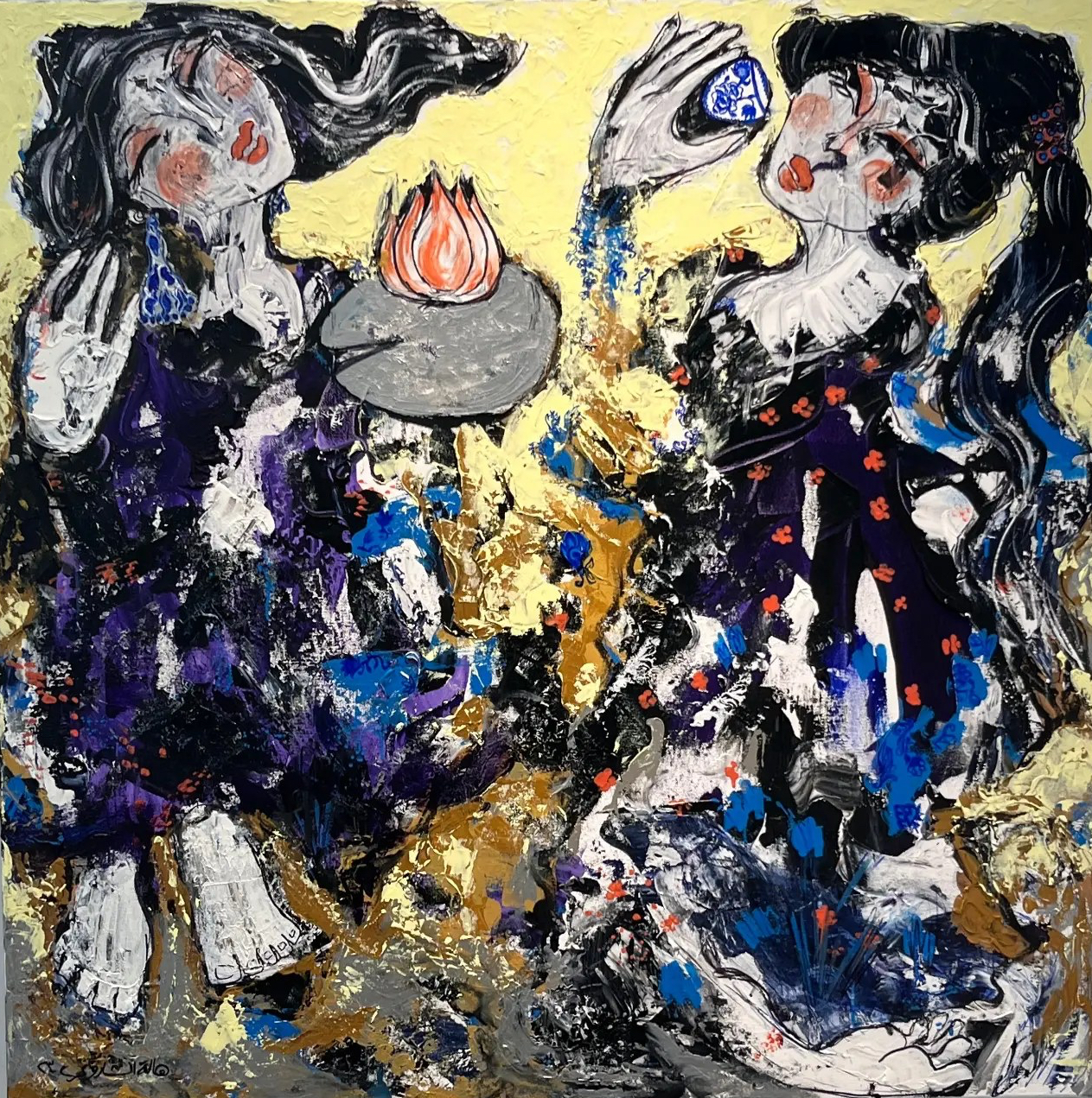 Artist Hala El Sharouny Displayed Her Art at “Silk Road Art Collection ...